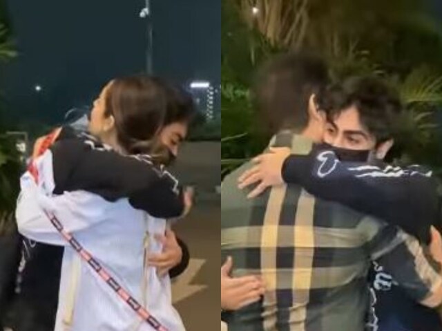 Malaika Arora and Arbaaz Khan Reunite As They See Off Their Son Arhaan ...