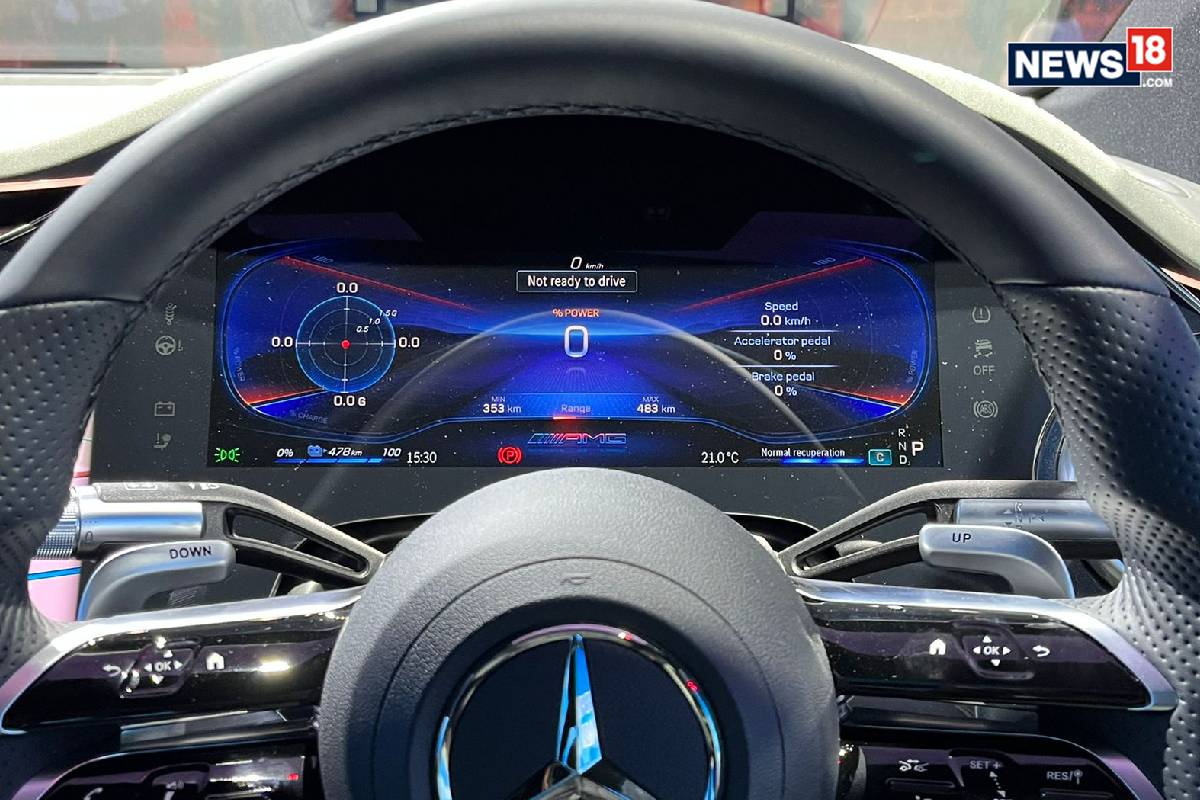 Mercedes-AMG EQS in Pics: See Design, Features, Interior and More in ...