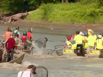 WATCH: Redneck Tournament Takes Off as Fish Jump Like 'Popcorn' From ...