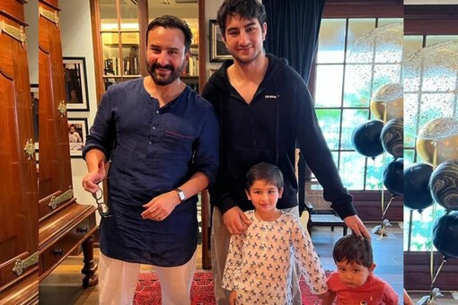 Ibrahim's 'Protective Gesture' Towards Saif-Kareena's Kids Taimur, Jeh in Unseen Pic Wins Hearts ...