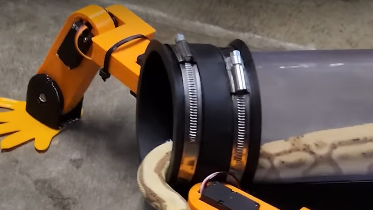 YouTuber Gives Snake Robotic Legs and the Result is Truly Horrifying ...