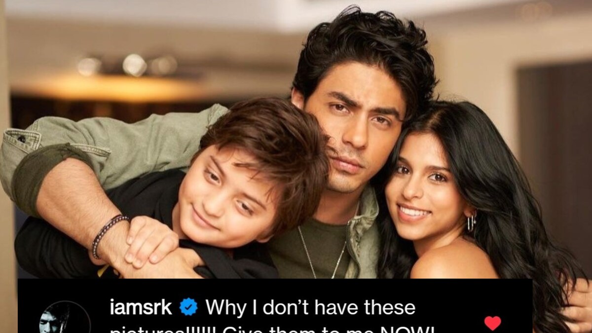 SRK Asking Aryan Khan to Send Pics in the Most Dad Way Possible Wins ...