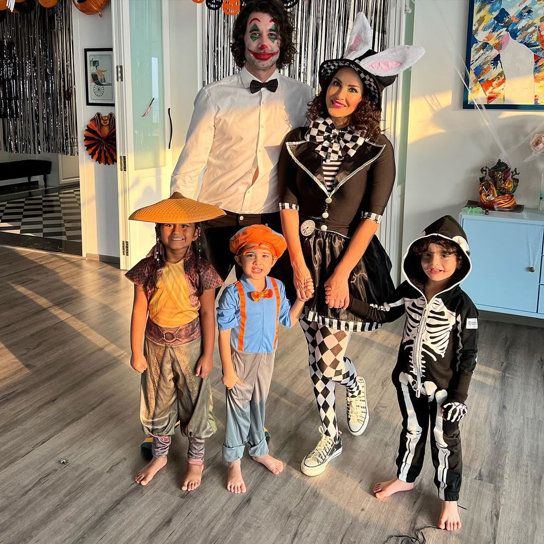 Sunny Leone Shares Heartwarming Photos With Her Family, Check Out The ...