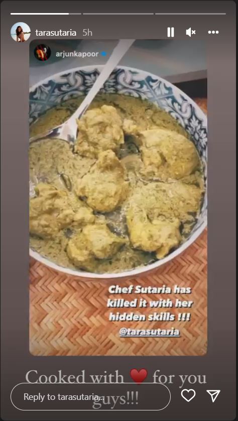 Tara Sutaria Surprises Arjun Kapoor and Anshula Kapoor with Some Home ...