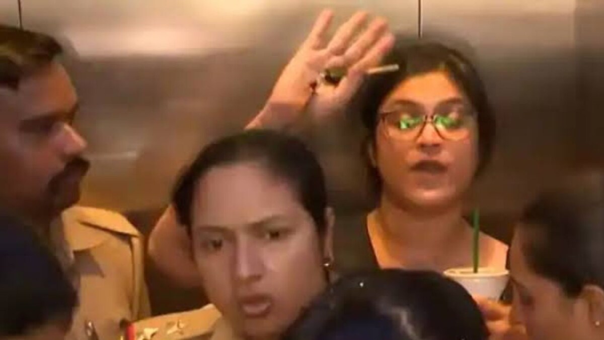 Netizens Fume Over Arrested Bhavya Rai Driving Her Car, Holding Coffee ...