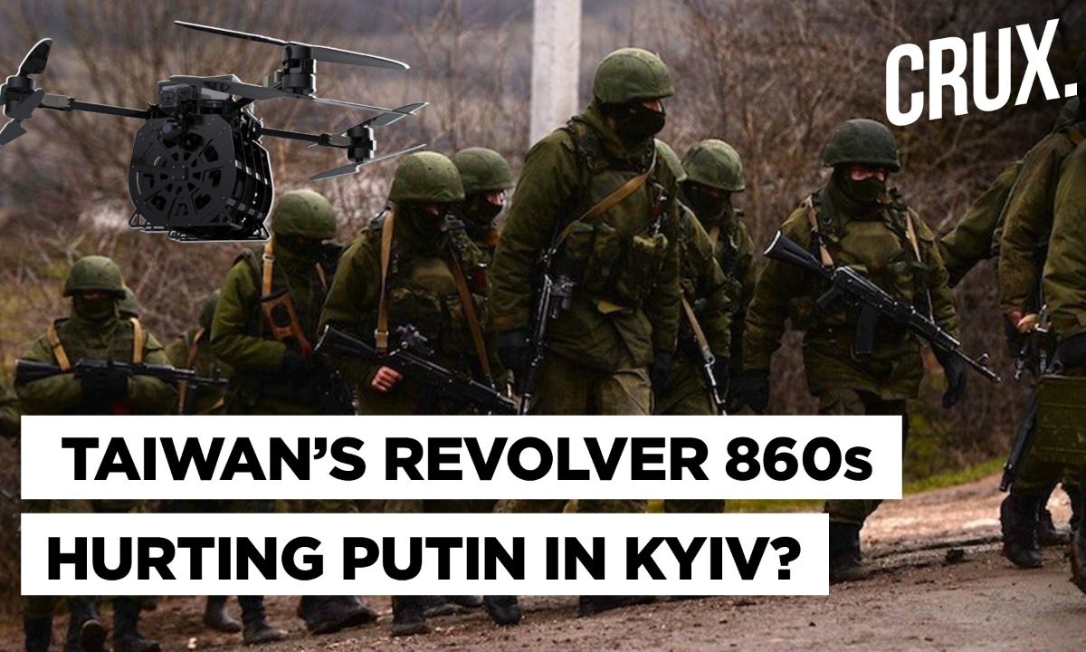 How Ukraine Is Using Taiwanese Revolver 860 Combat Drones Against Putin ...
