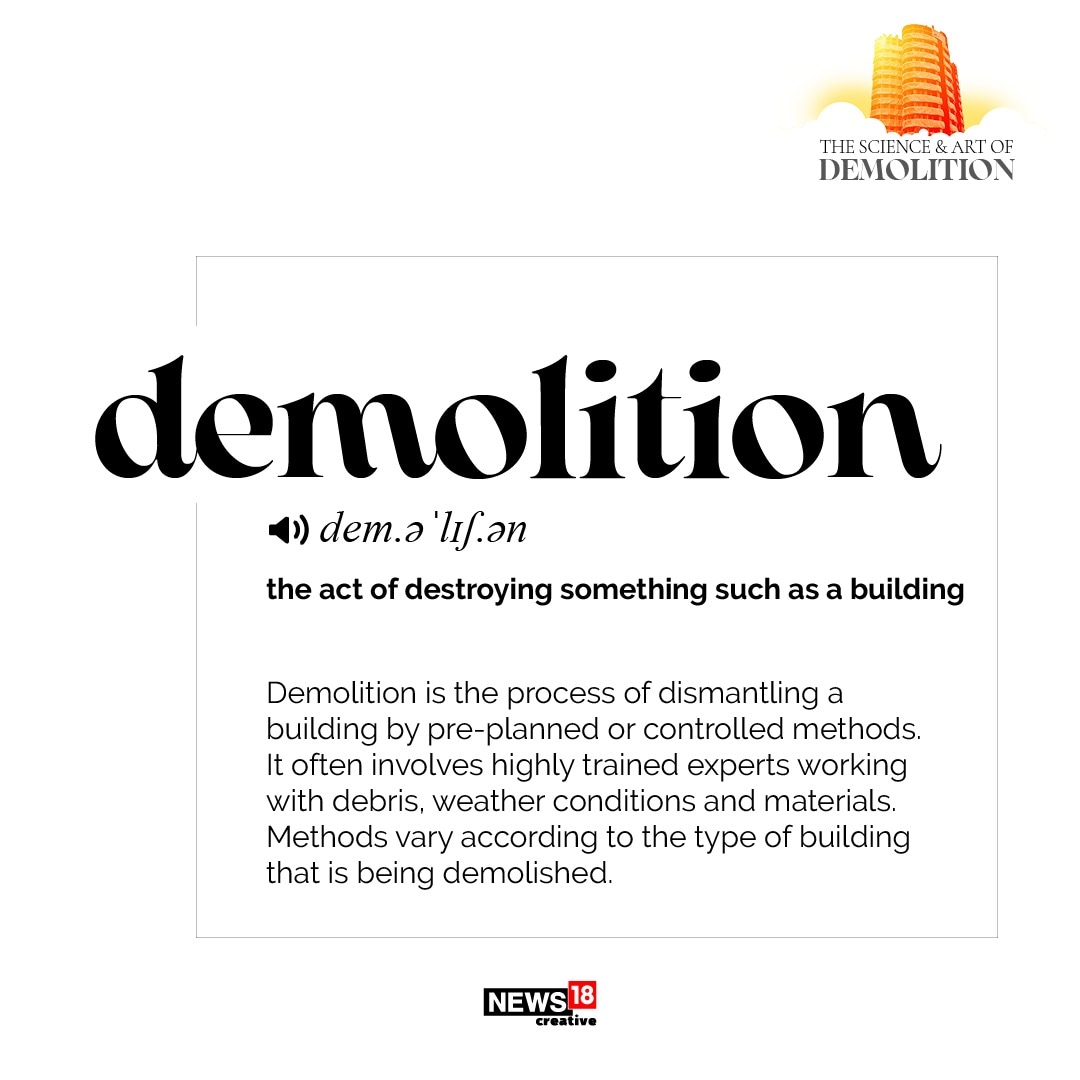 Supertech Twin Towers: The Science & Art of Demolition - News18