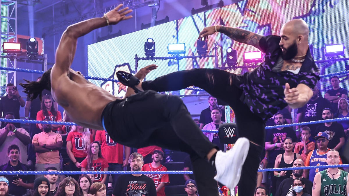 WWE NXT: Ricochet Surprises Carmelo Hayes with Challenge as Worlds are Set to Collide - News18