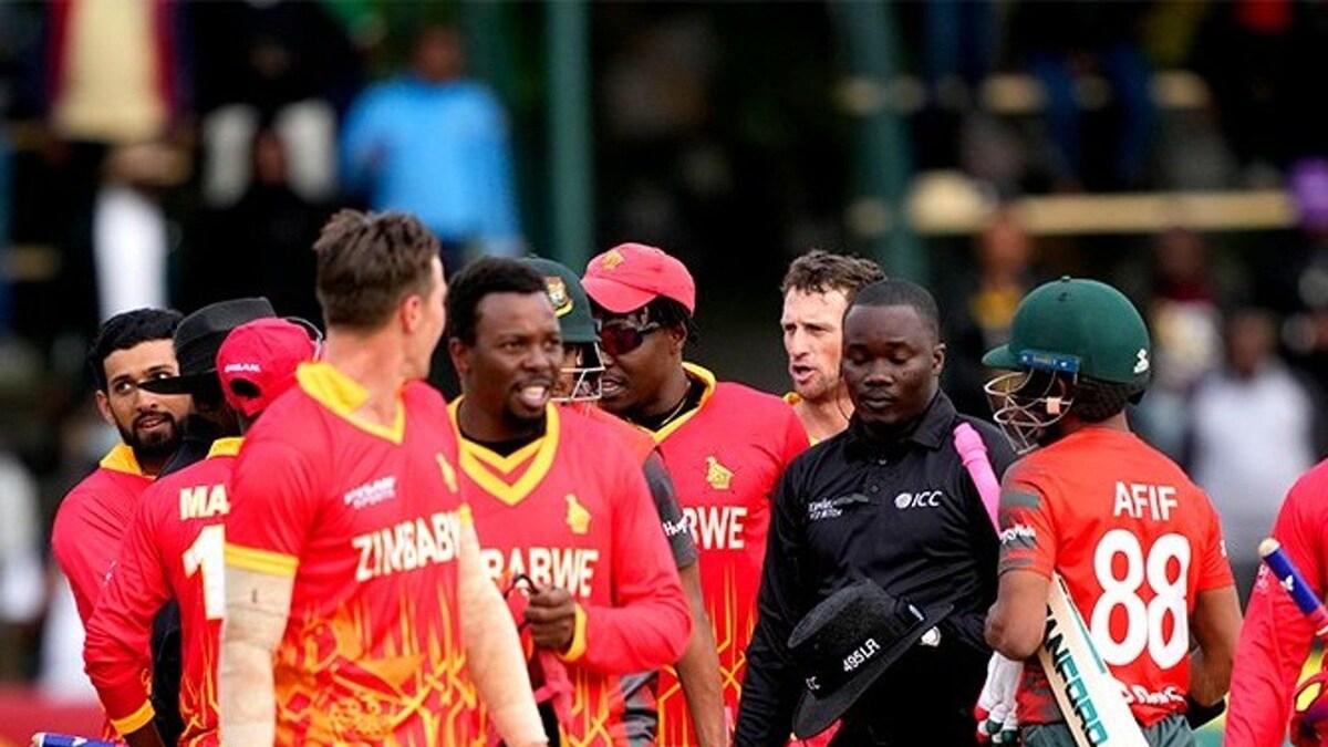 Ryan Burl, Luke Jongwe Star for Zimbabwe in First T20I Series Win Over ...