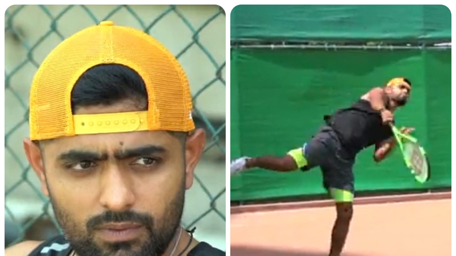 Babar Azam's Tennis Skills Triggers Pakistan Youngsters' Laugh Riot ...