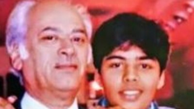 Karan Johar Takes A Walk Down The Memory Lane On Father Yash Johar's ...