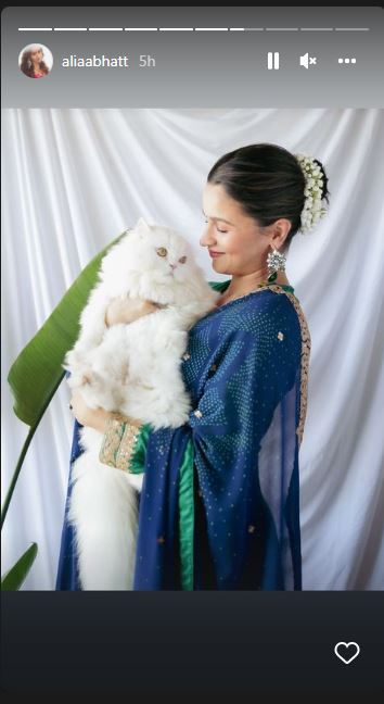 Alia Bhatt Drops Adorable Pic With Her Furry Friend Edward Amid ...