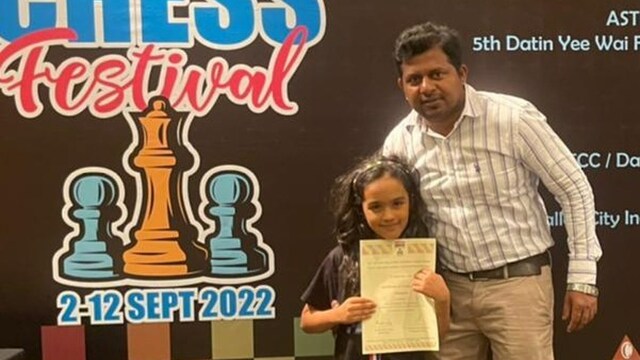 Anishka Biyani Wins Gold Medal in Malaysian Chess Meet | Sports News ...