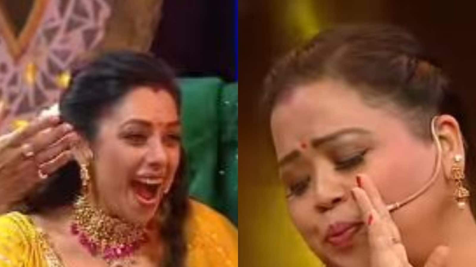 Bharti Singh Turns 'Asli Anupama' and Even Rupali Ganguly Cannot Stop ... Bharti Singh Turns 'Asli Anupama' and Even Rupali Ganguly Cannot Stop ...