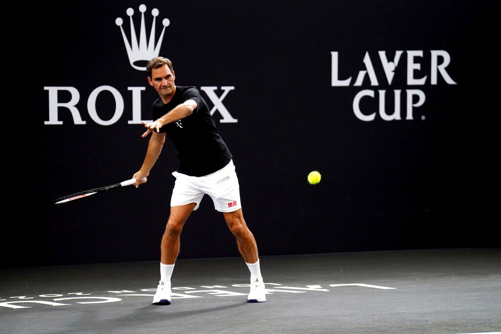 Sweat and Tears! Roger Federer Prepares for Farewell at Laver Cup - News18