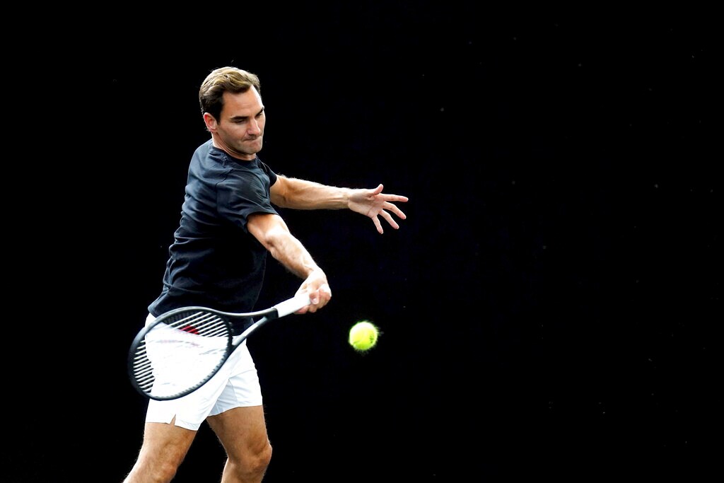 Sweat and Tears! Roger Federer Prepares for Farewell at Laver Cup - News18