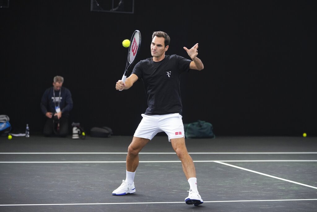 Sweat and Tears! Roger Federer Prepares for Farewell at Laver Cup - News18