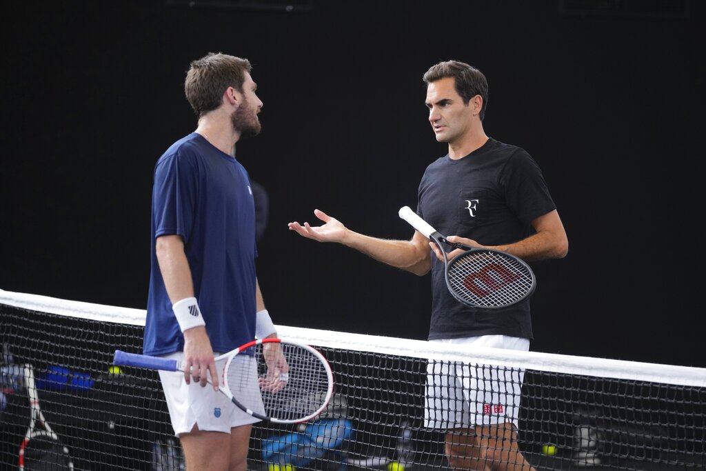 Sweat and Tears! Roger Federer Prepares for Farewell at Laver Cup - News18