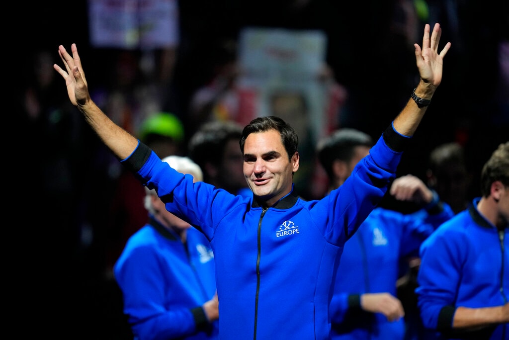 First Sweat and Then Tears! Roger Federer Bids Emotional Goodbye at ...