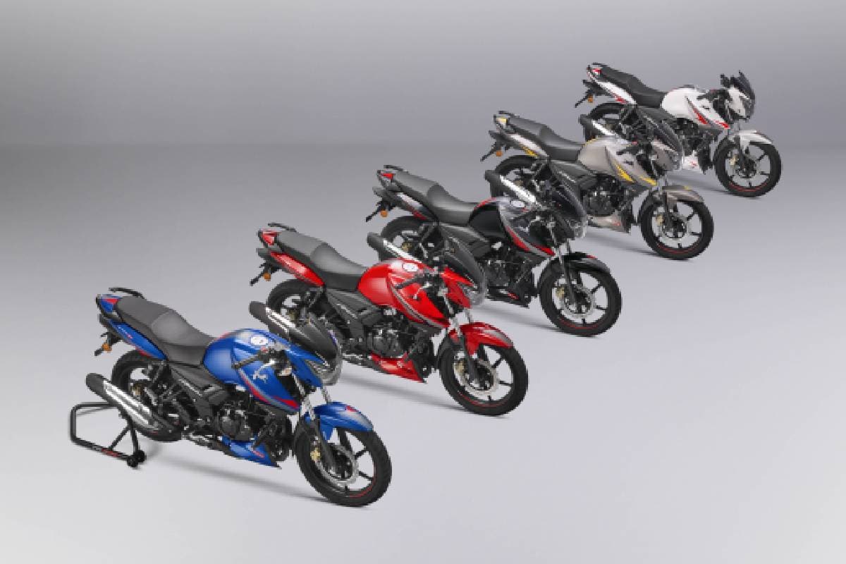 TVS Apache RTR 160 & RTR 180 in Pics: See Design, Features, and More in ...