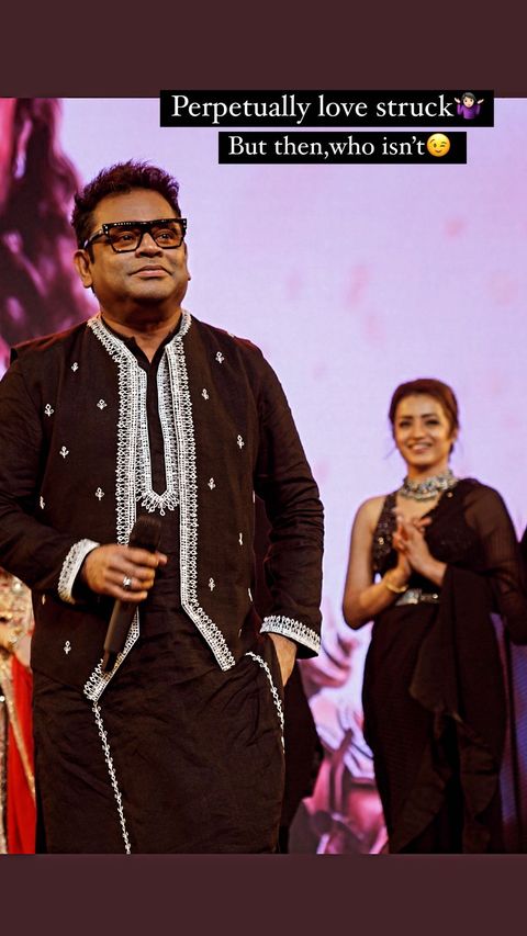 Trisha Shares Pics with Aishwarya Rai Bachchan, Chiyaan Vikram, AR ...