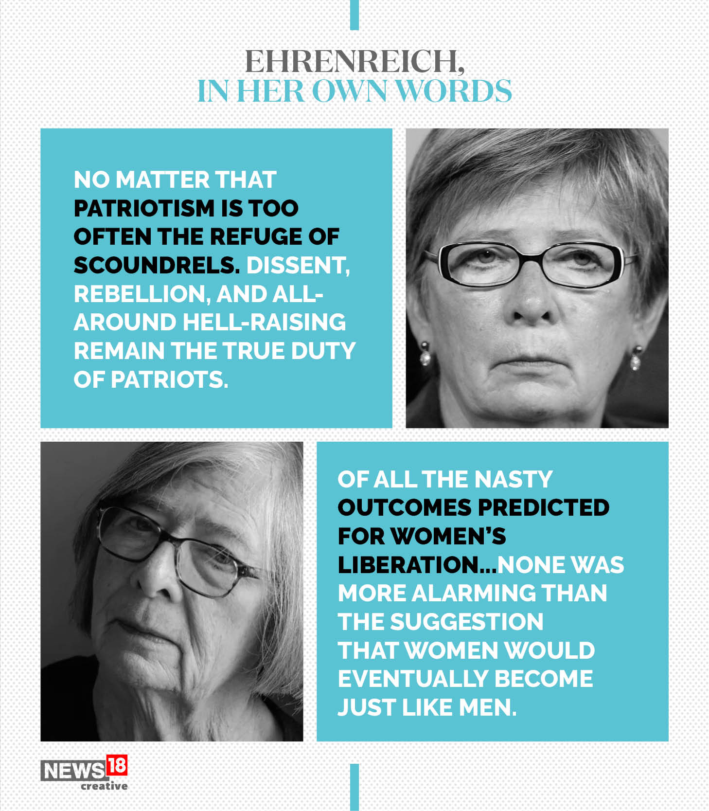 Barbara Ehrenreich: Journalist's Pioneering Work Bolstered Social ...