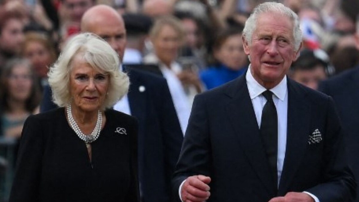 'God Save the King!': Smiling Charles Greets Crowd at Buckingham Palace ...