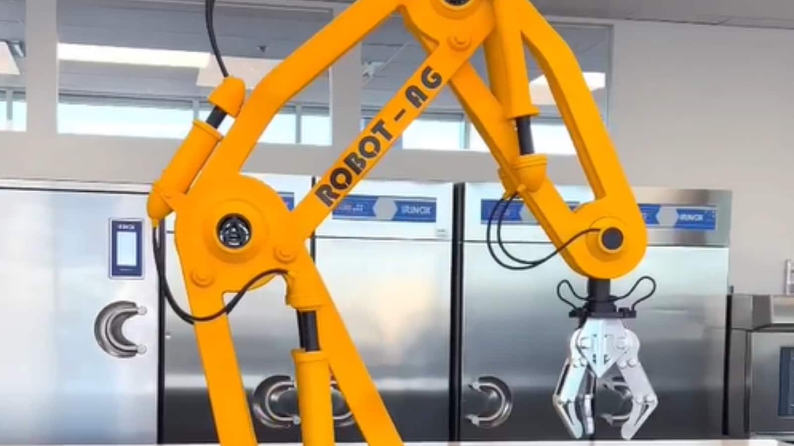 'Amazing Work': Artist Makes Moving Robotic Arm With Chocolate | Buzz ...