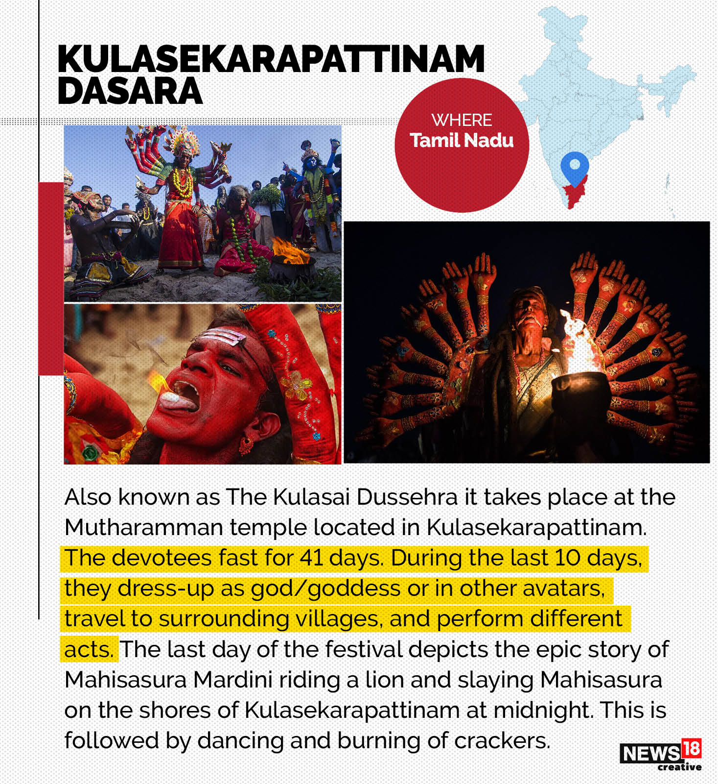 IN PICS: Where to Celebrate Dussehra - News18