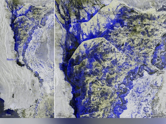 ‘Resembles a Small Ocean’: Satellite Photos Show a Third of Pakistan ...