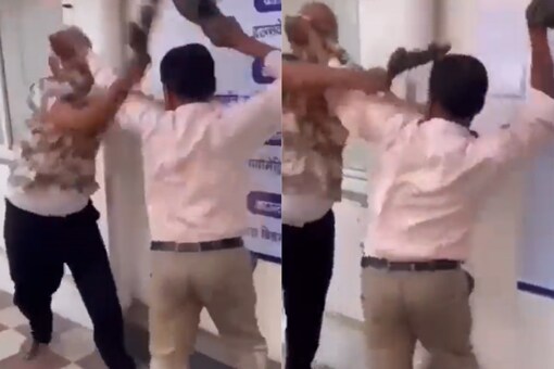 WATCH: Two Men Aggressively Thrash Each Other With Slippers in Shocking ...