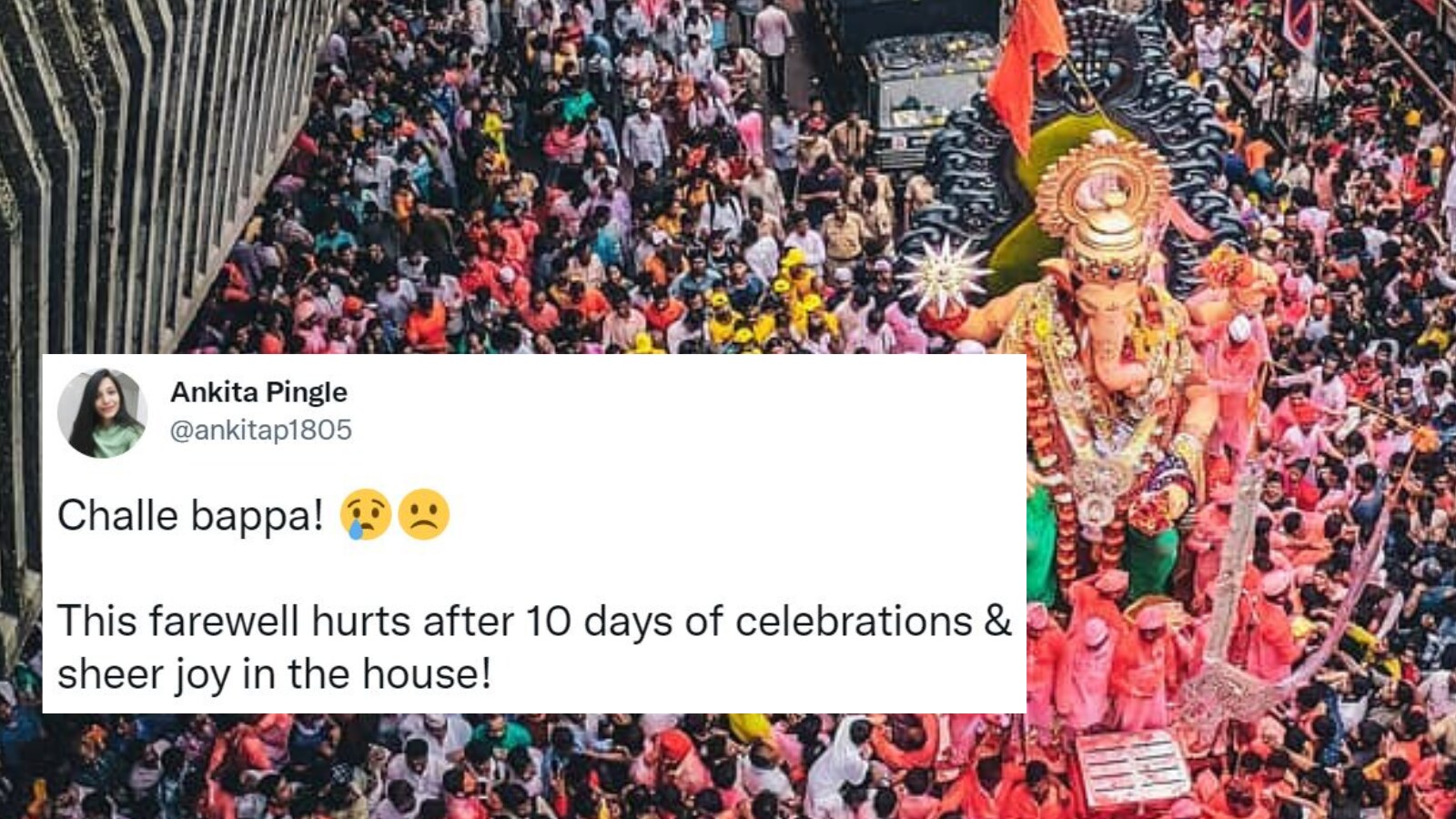 Ganpati Visarjan 2022: Devotees Share Photos, Videos Bidding Tearful ...