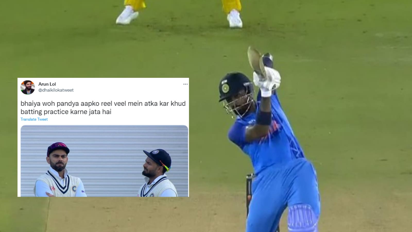 Hardik Pandya's Freak Batting Show Against Australia in First T20I ...