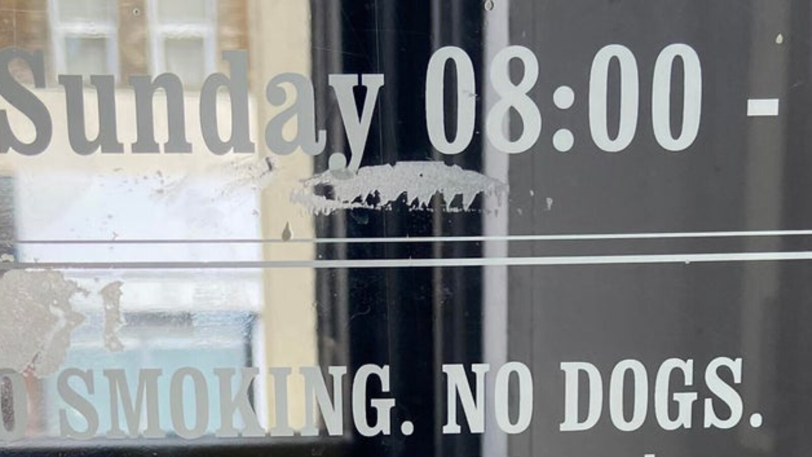 'No Smoking, No Dogs, Definitely No Smoking Dogs': Restaurant’s Rules ...