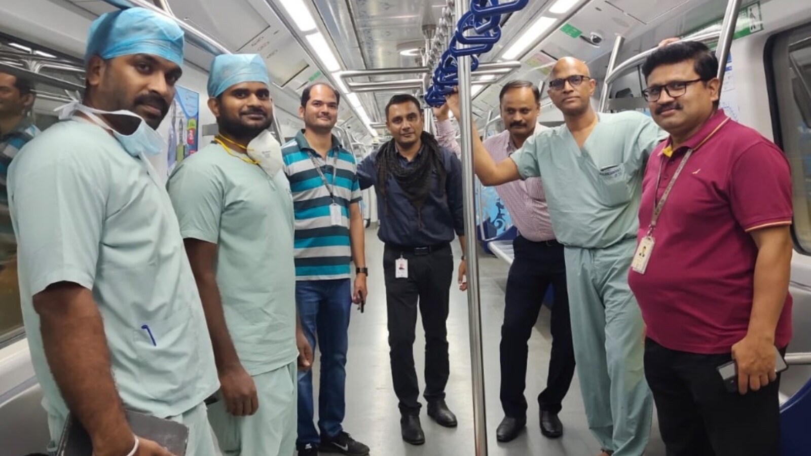 Live Heart Transported Via Hyderabad Metro Rail in Mission to Save a ...
