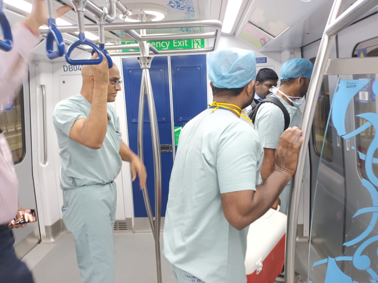Live Heart Transported Via Hyderabad Metro Rail in Mission to Save a ...