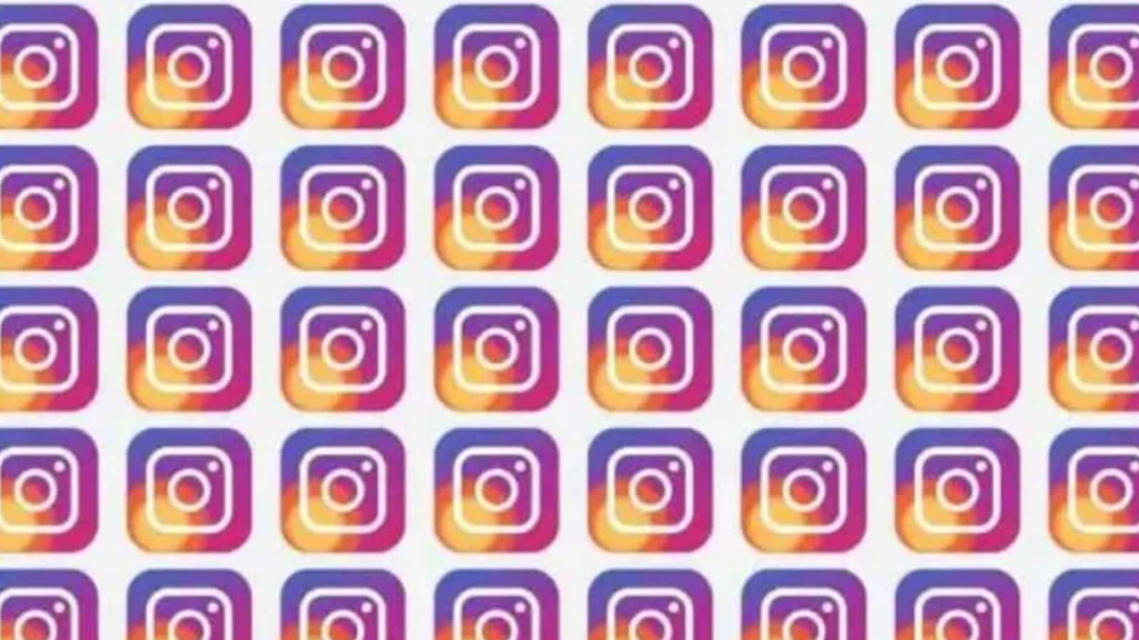 Optical Illusion: Can You Find the Odd Instagram Logo From This Puzzle ...