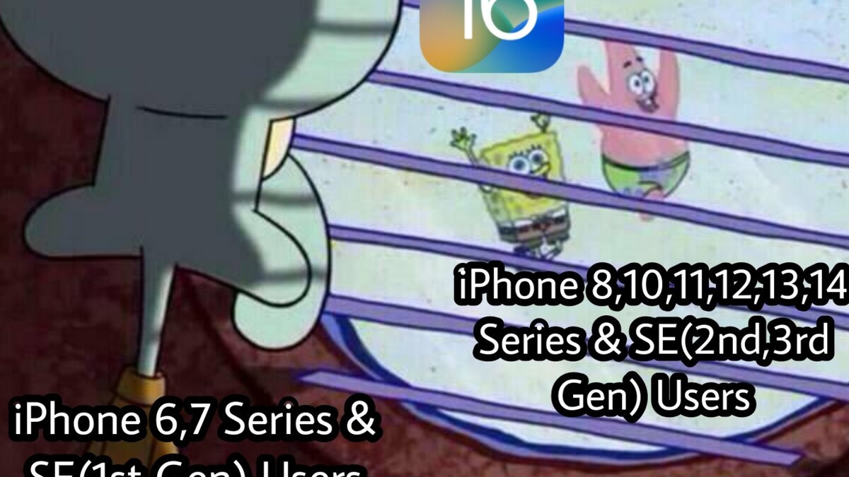 Apple Released iOS 16 and iPhone Users are Celebrating With Memes - News18