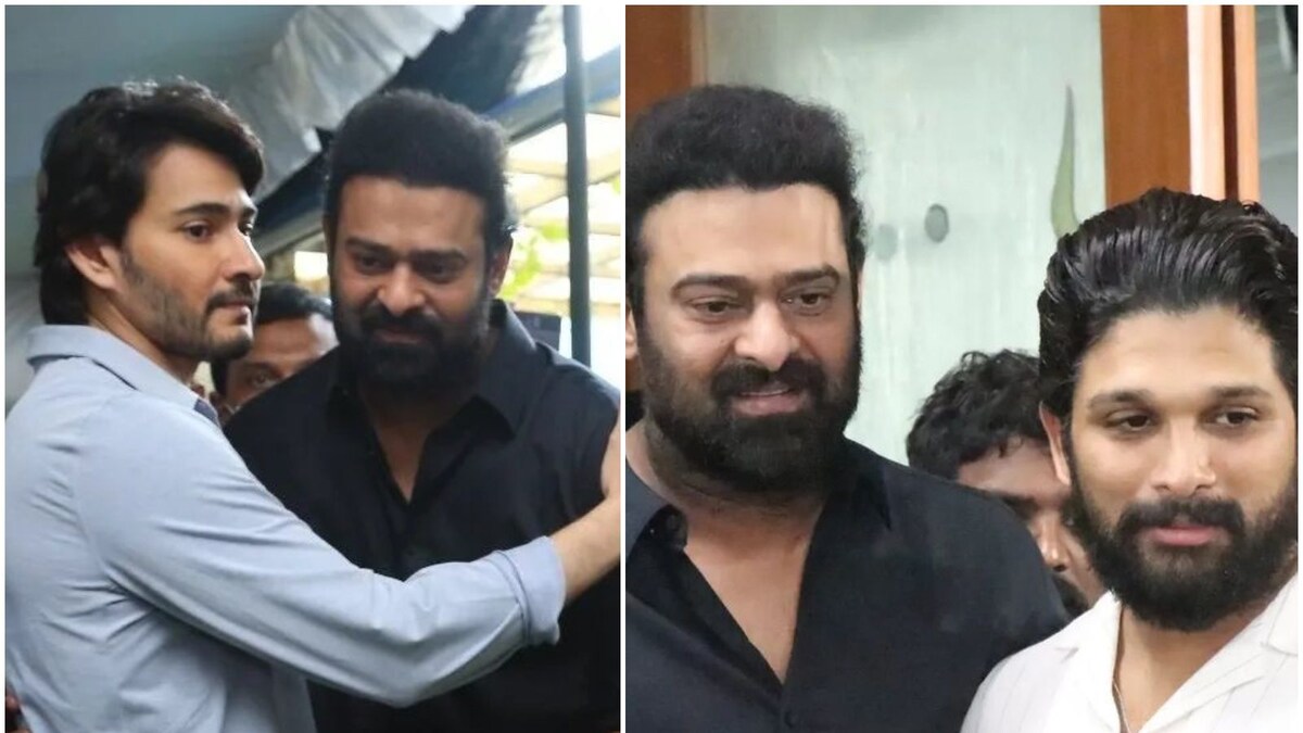 Allu Arjun, Mahesh Babu Console Prabhas, Vijay Deverakonda Pays Respects to Krishnam Raju - News18