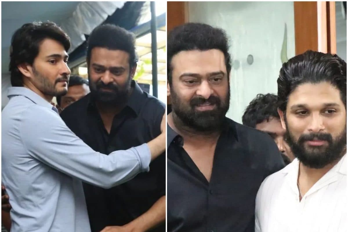 Allu Arjun Marriage Photos With Prabhas