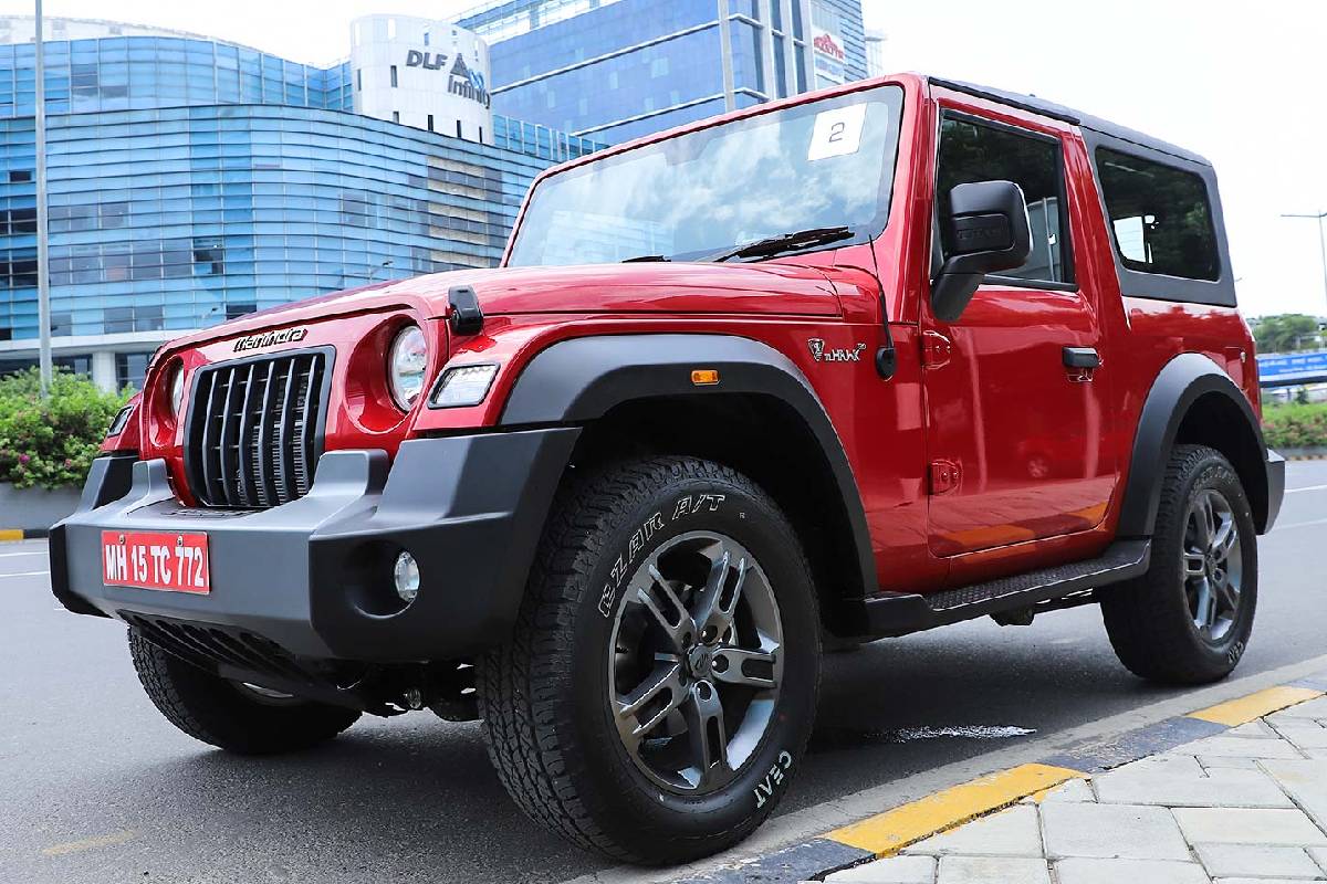 Mahindra Thar in Pics: See Design, Features, Interior and More in ...