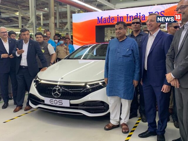 Mercedes-Benz EQS 580 Electric Sedan Launched in India, Gets Highest EV Range of 857 Km - News18