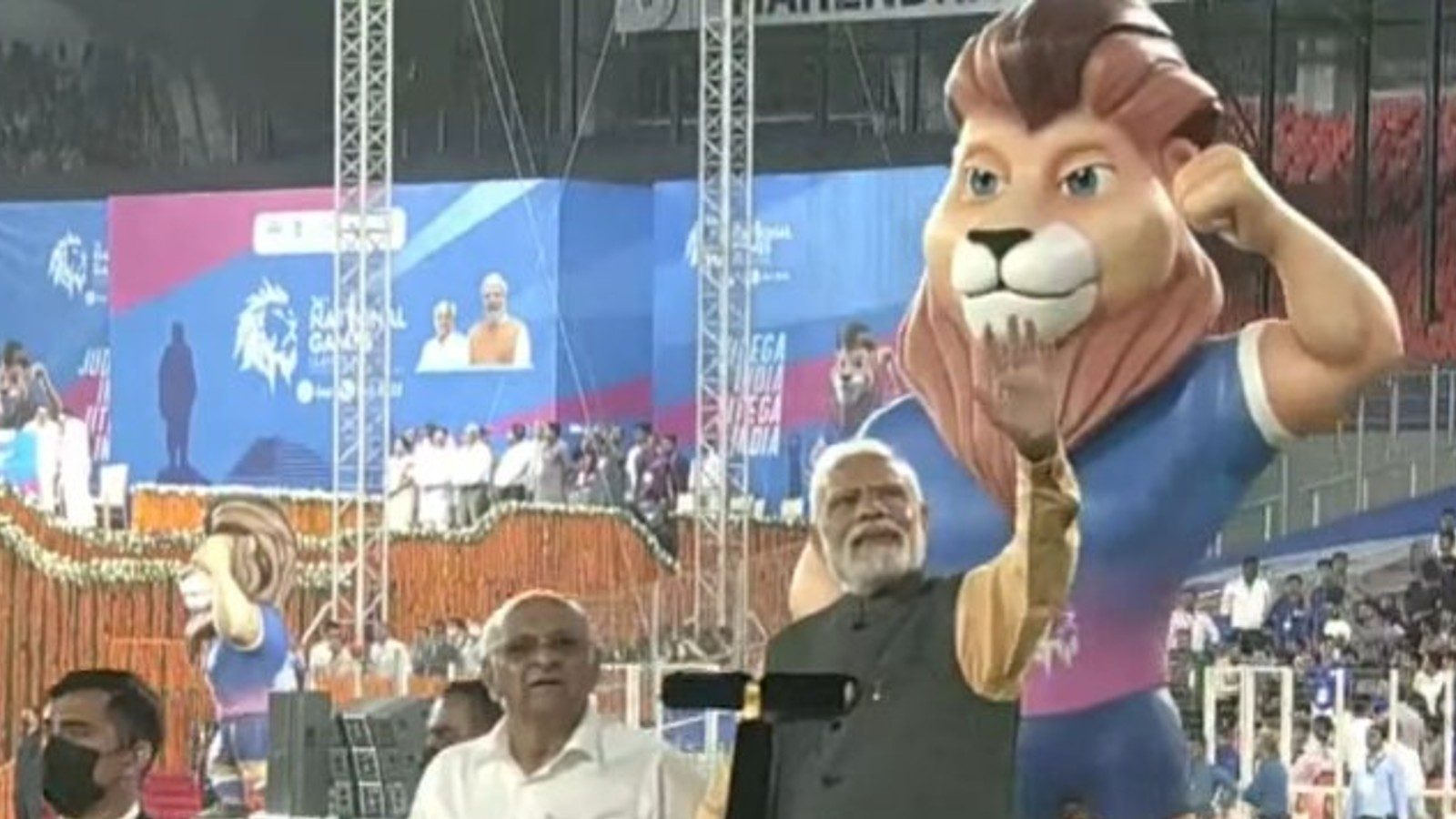 36th National Games Declared Open by Prime Minister Narendra Modi ...