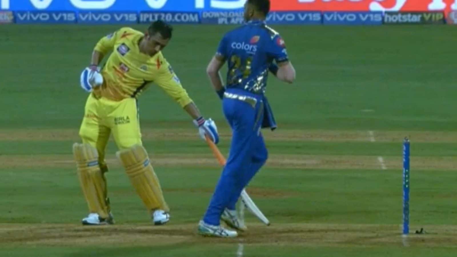 Learn from MS Dhoni on How to Avoid Being Run-out at Non-striker's End ...