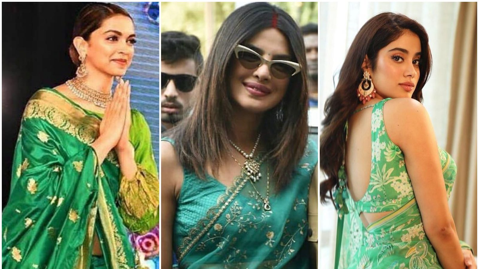 Navratri 2022 Day 5 GREEN: Bollywood Divas in Green Outfits to Inspire ...