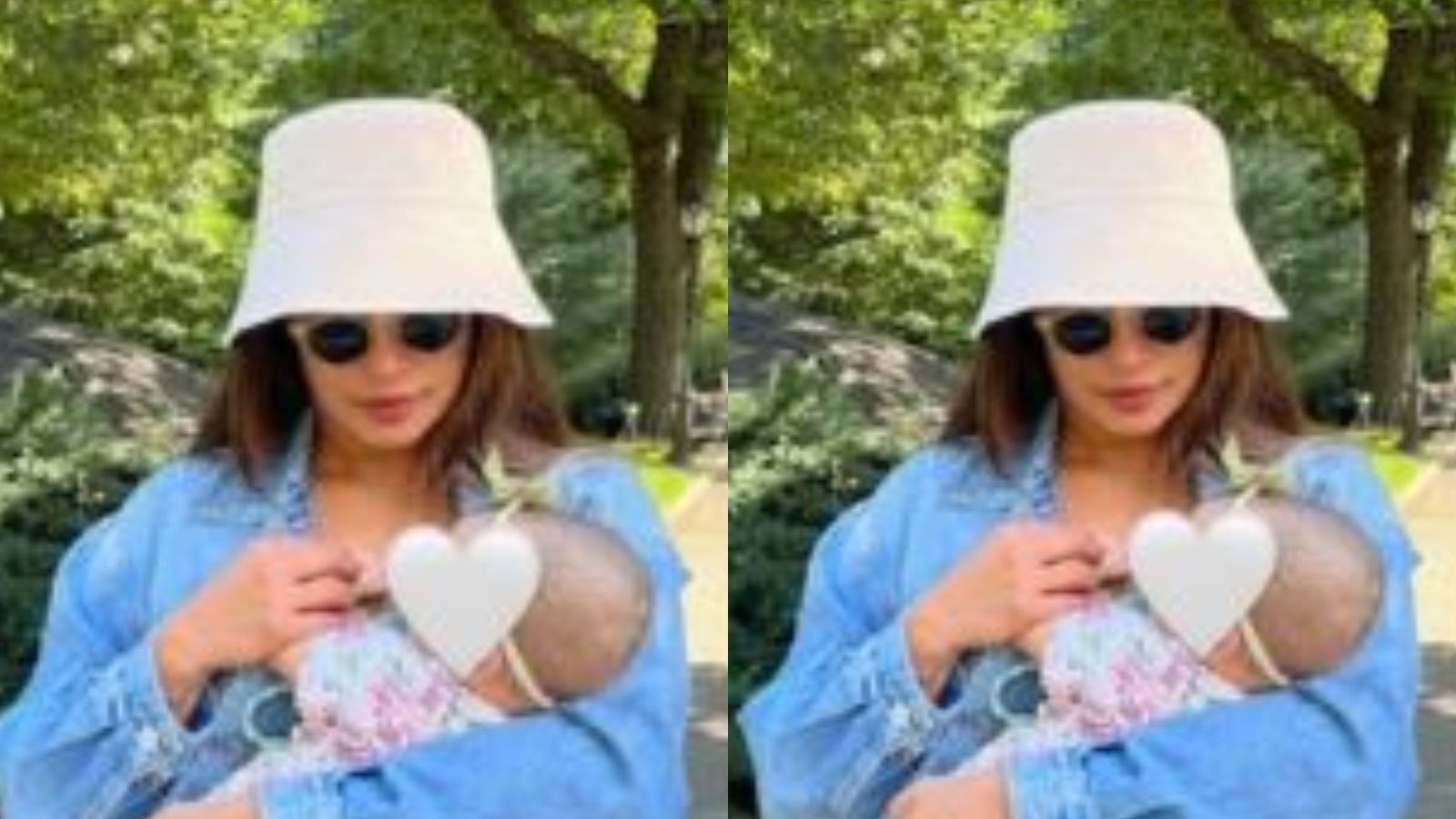Priyanka Chopra Takes Daughter Malti For a Walk In a Park As They Enjoy ...