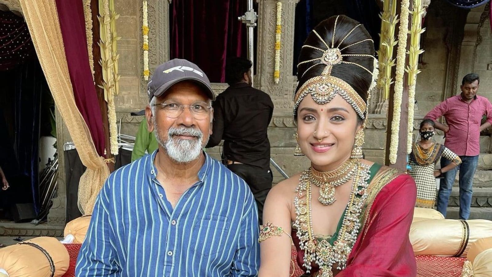 Ponniyin Selvan I: Trisha Krishnan Thanks Mani Ratnam, Drops BTS Pic ...