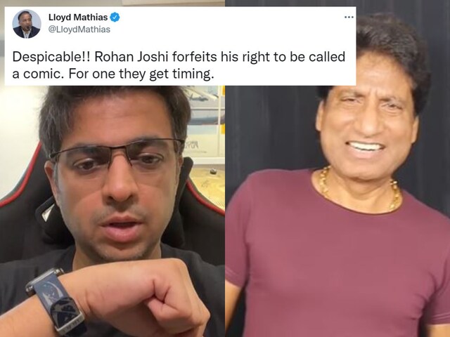Rohan Joshi Under Fire For 'Good Riddance' Comment After Raju Srivastav ...
