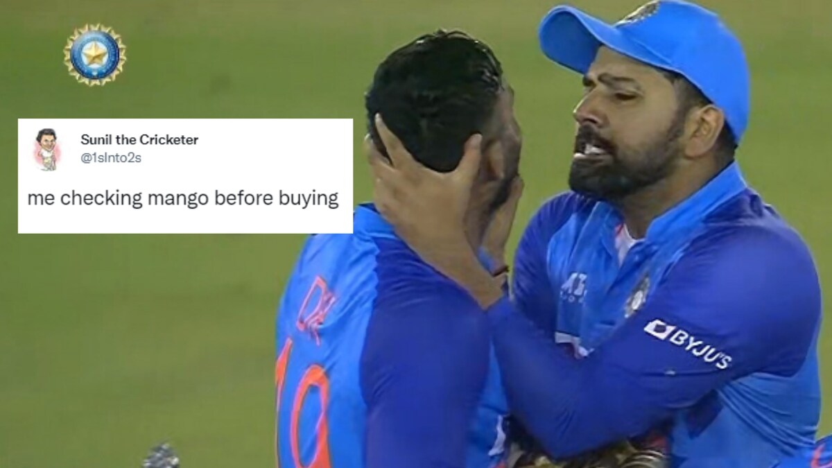 Was Rohit Sharma Angry With Dinesh Karthik in This Viral Meme During T20I Against Australia ...