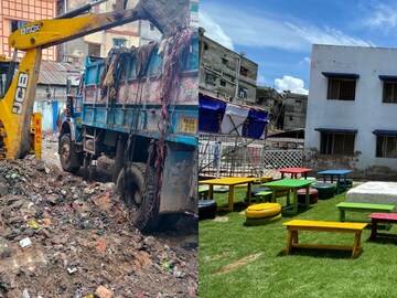 Children, Youth Groups Transform Dump-yard in Kolkata Slum to a Green ...